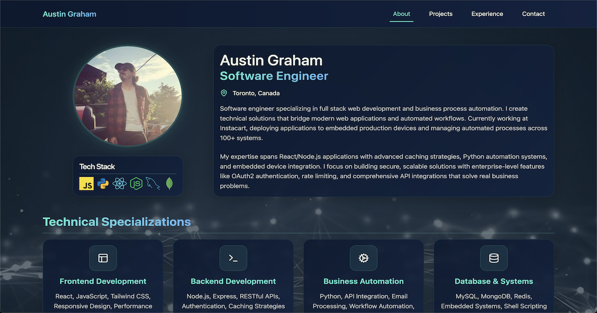 Austin Graham - Software Engineer